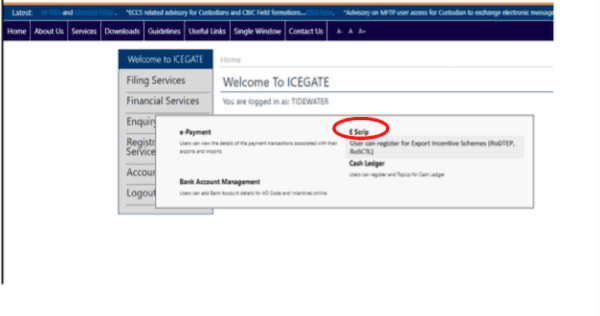All you need to Know about Generating scripts for RoDTEP Scheme on ICEGATE