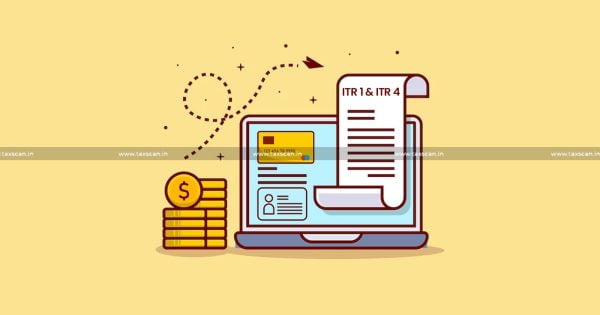 Income Tax Update: Excel utilities of ITR 1 and ITR 4 for AY 2023-24 ...