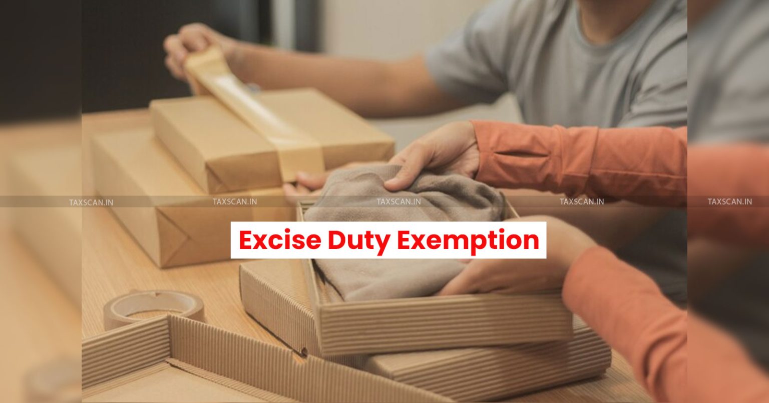 Excise Duty Exemption on Packing Materials procured from Domestic ...