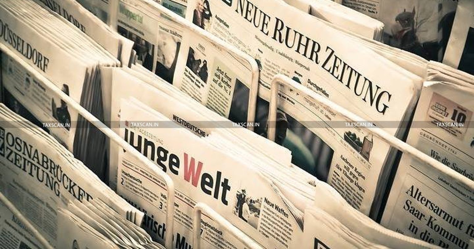 News Paper Cutting Regarding Arrest By ED Does not Violate Privacy ...