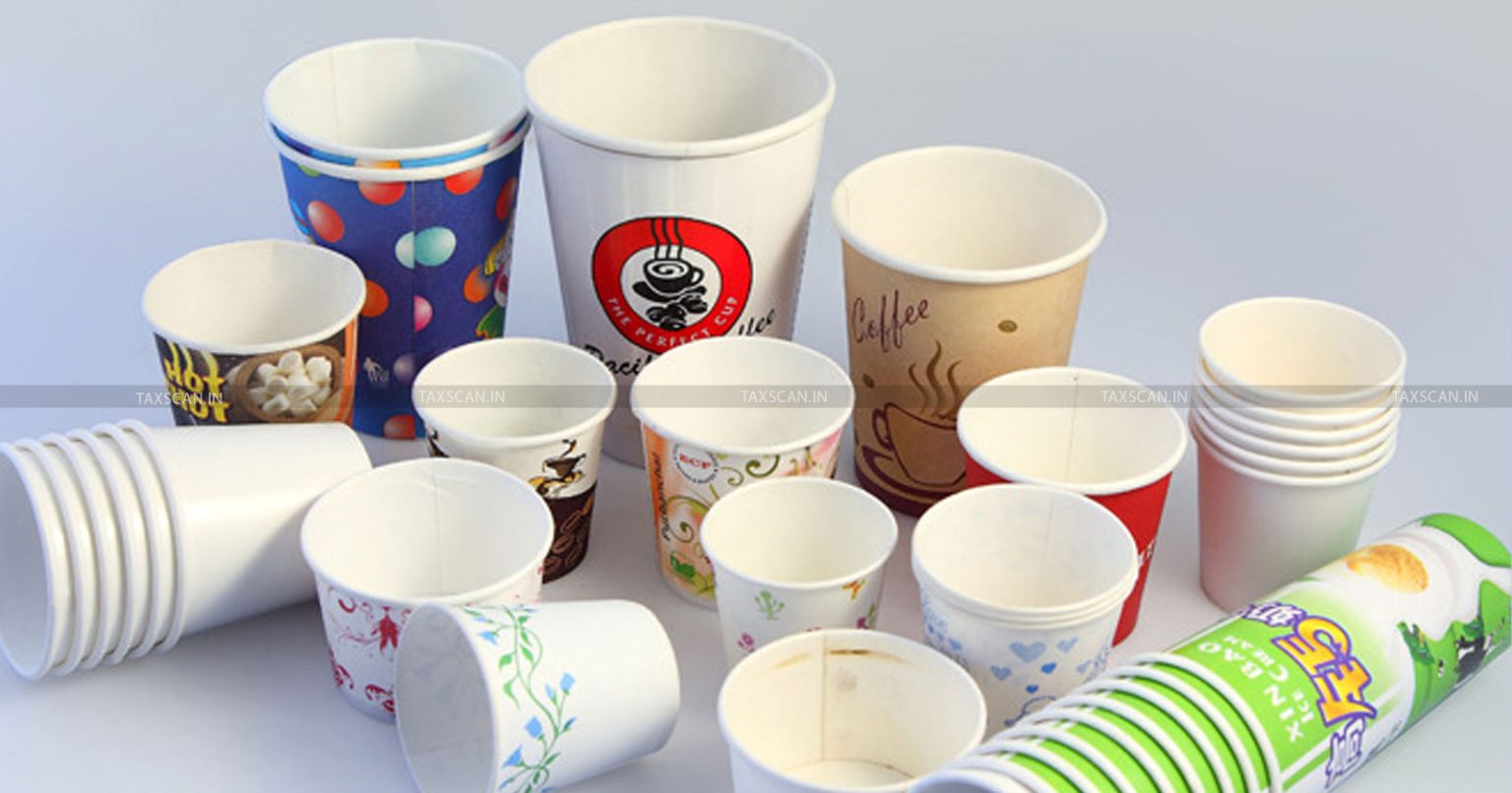 18 % GST Attracts on Supply of Disposable Paper Cup: AAR